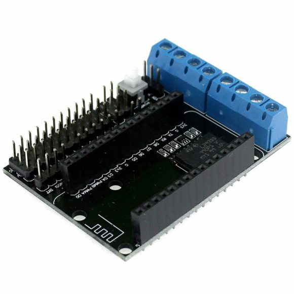 Motor Shield Esp8266 Node Mcu Ec Robotics