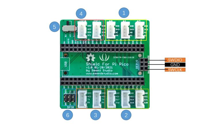 Zocalo Raspberry Pi Pico - EC Robotics